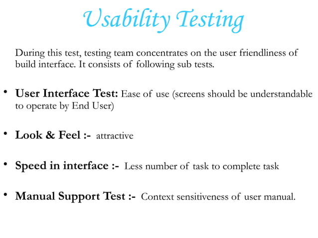 Software Testing Fundamentals | PPT | Operating Systems | Computer ...