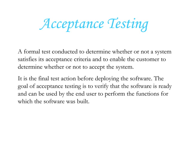 Software Testing Fundamentals | PPT | Operating Systems | Computer ...