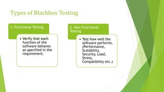 Manual testing | PPTX | Computing | Technology & Computing