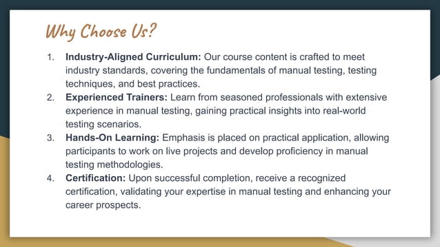 Manual Testing Certification Course in Noida.pdf