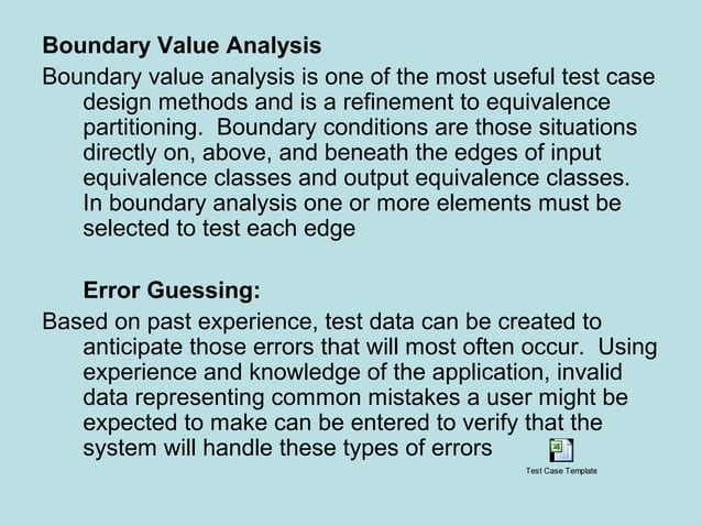 Manual Testing Concepts Course 1 Ppt