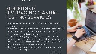 Manual Testing - Developing A Quick Perspective | PPT