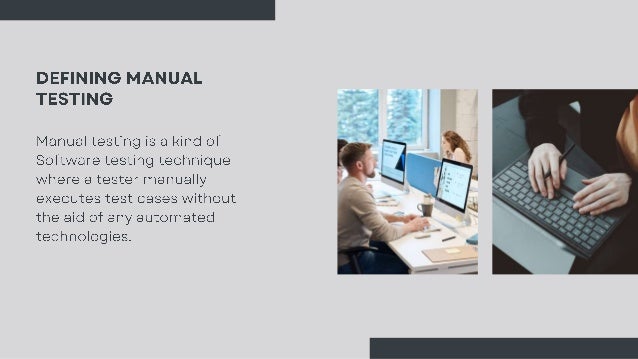 Manual Testing - Developing A Quick Perspective | PPT