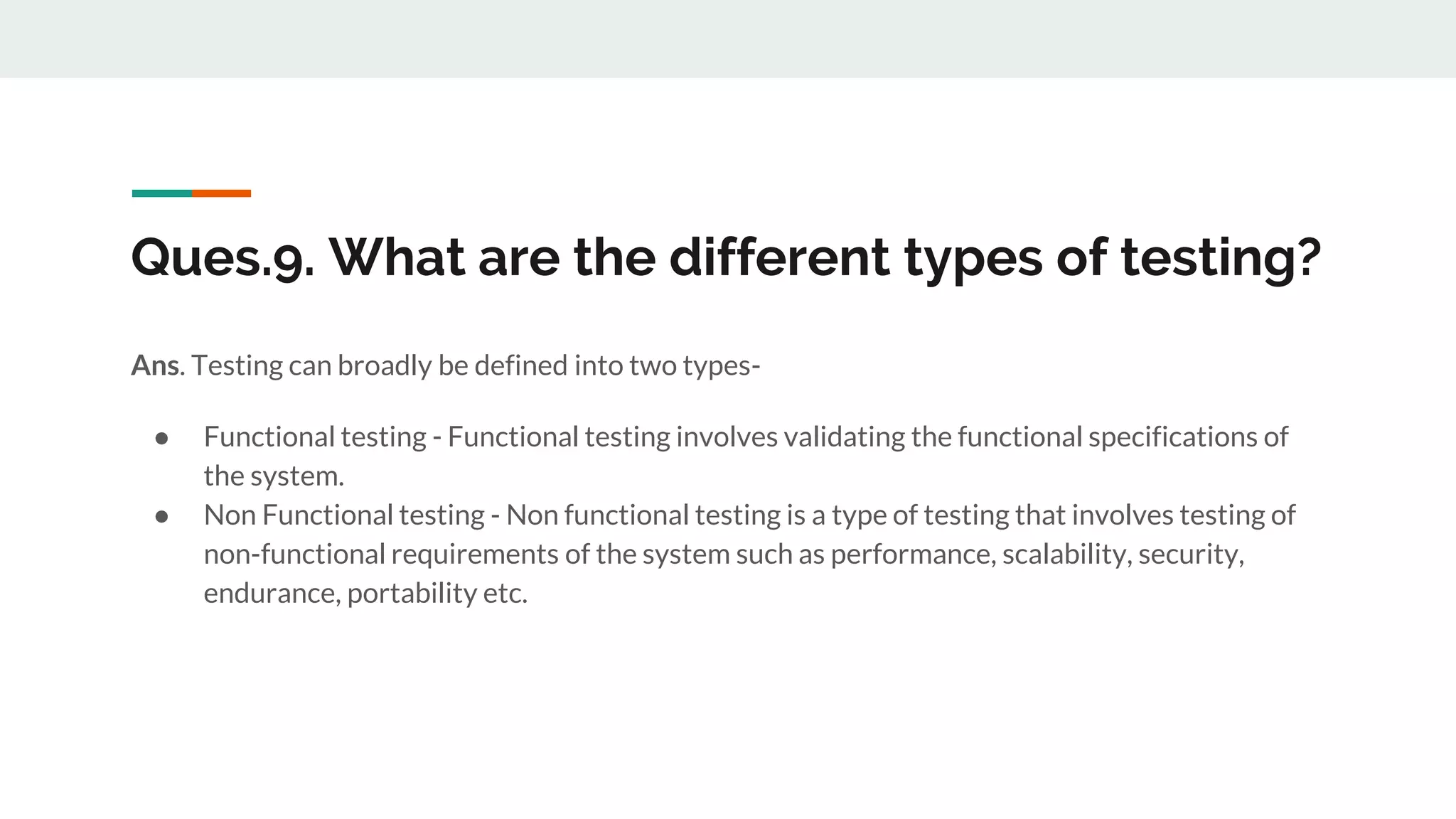 Manual testing interview questions and answers | PPTX