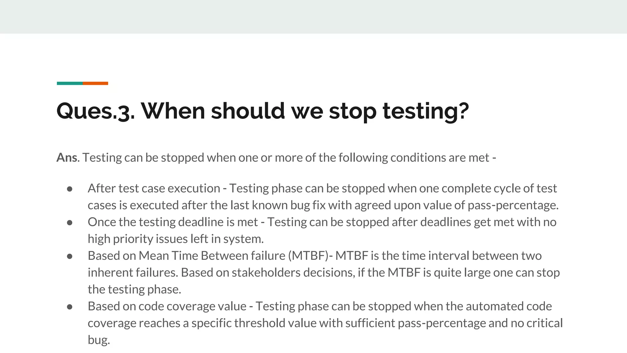 Manual testing interview questions and answers | PPTX