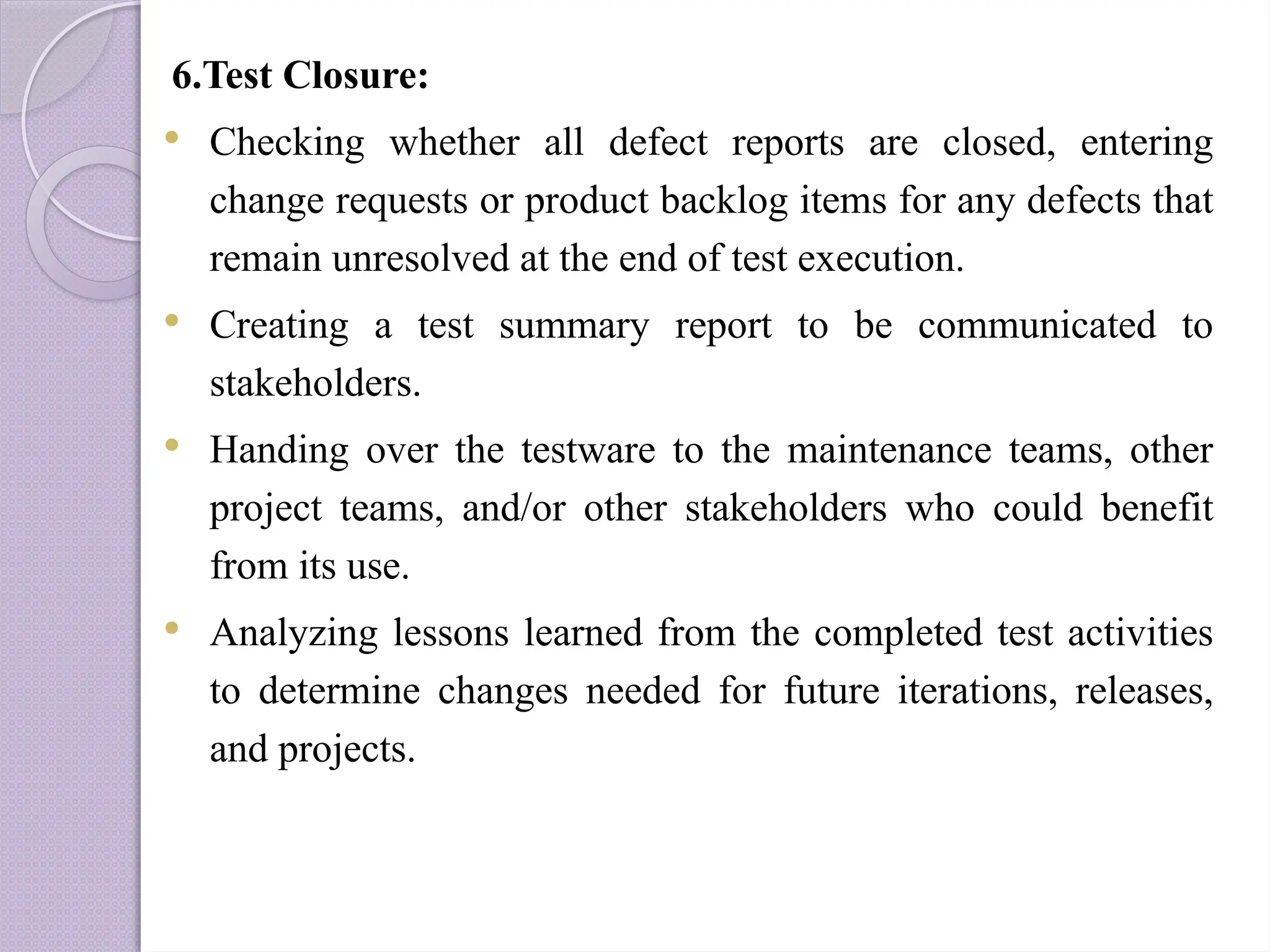 Manual Testing Module 4-STLC.pptx sdlc cycle most important | PPT