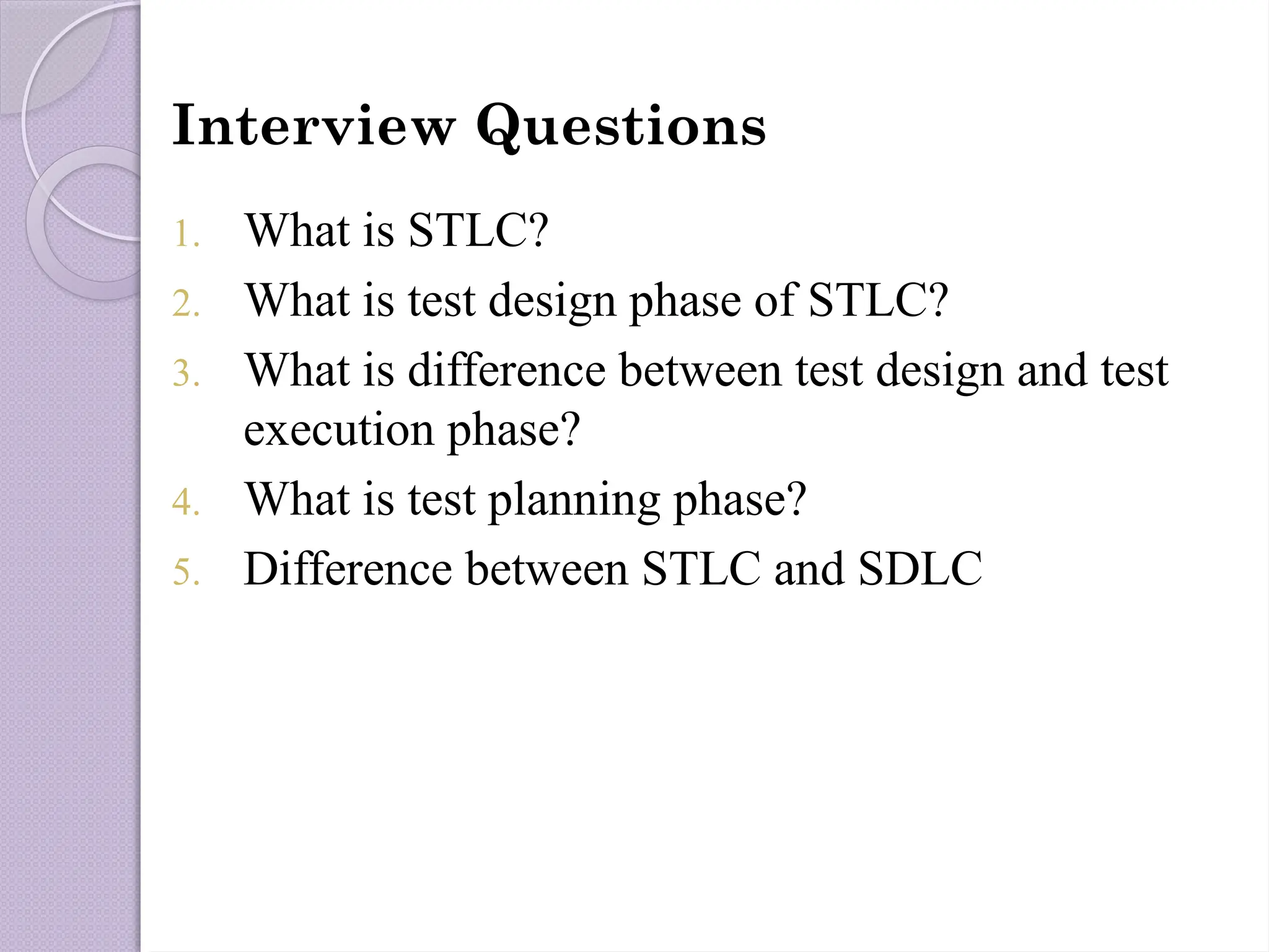 Manual Testing Module 4-STLC.pptx sdlc cycle most important | PPTX