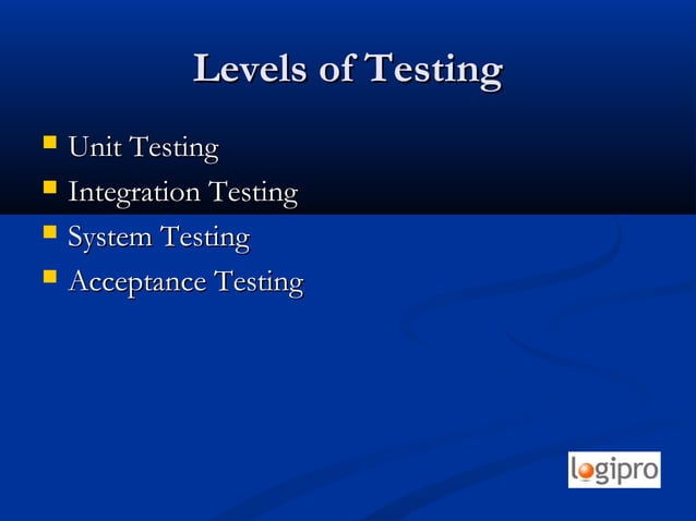 Manual testing ppt | PPT