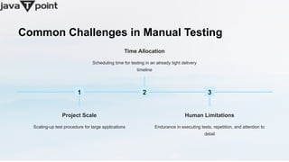 What is manual Testing? | PPT