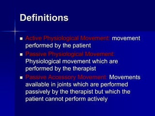 Manual therapy 2 | PPT