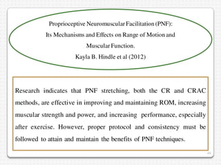 Manual therapy techniques | PDF