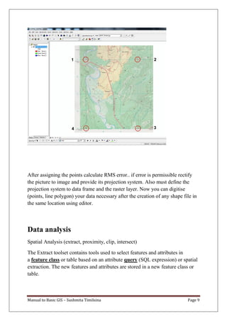Manual to basic gis | PDF