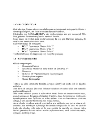 Manual trado caneco | PDF