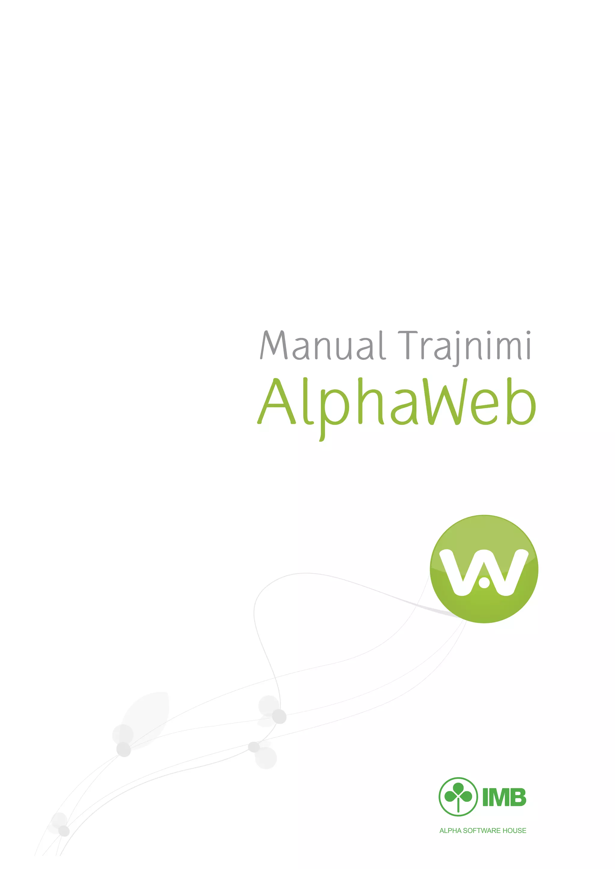 Manual trajnimi ALPHA WEB BUSINESS | PDF