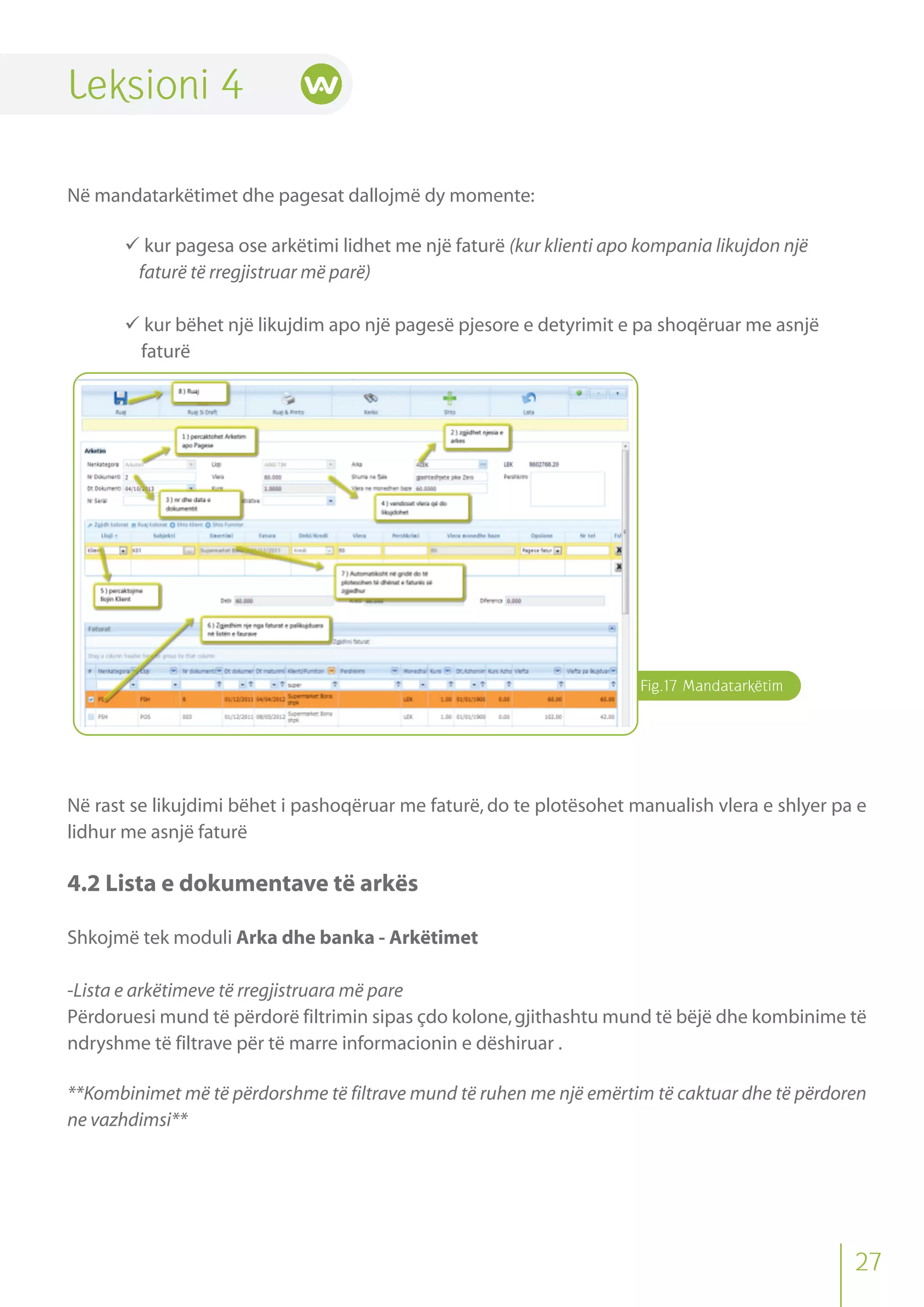 Manual trajnimi ALPHA WEB BUSINESS | PDF