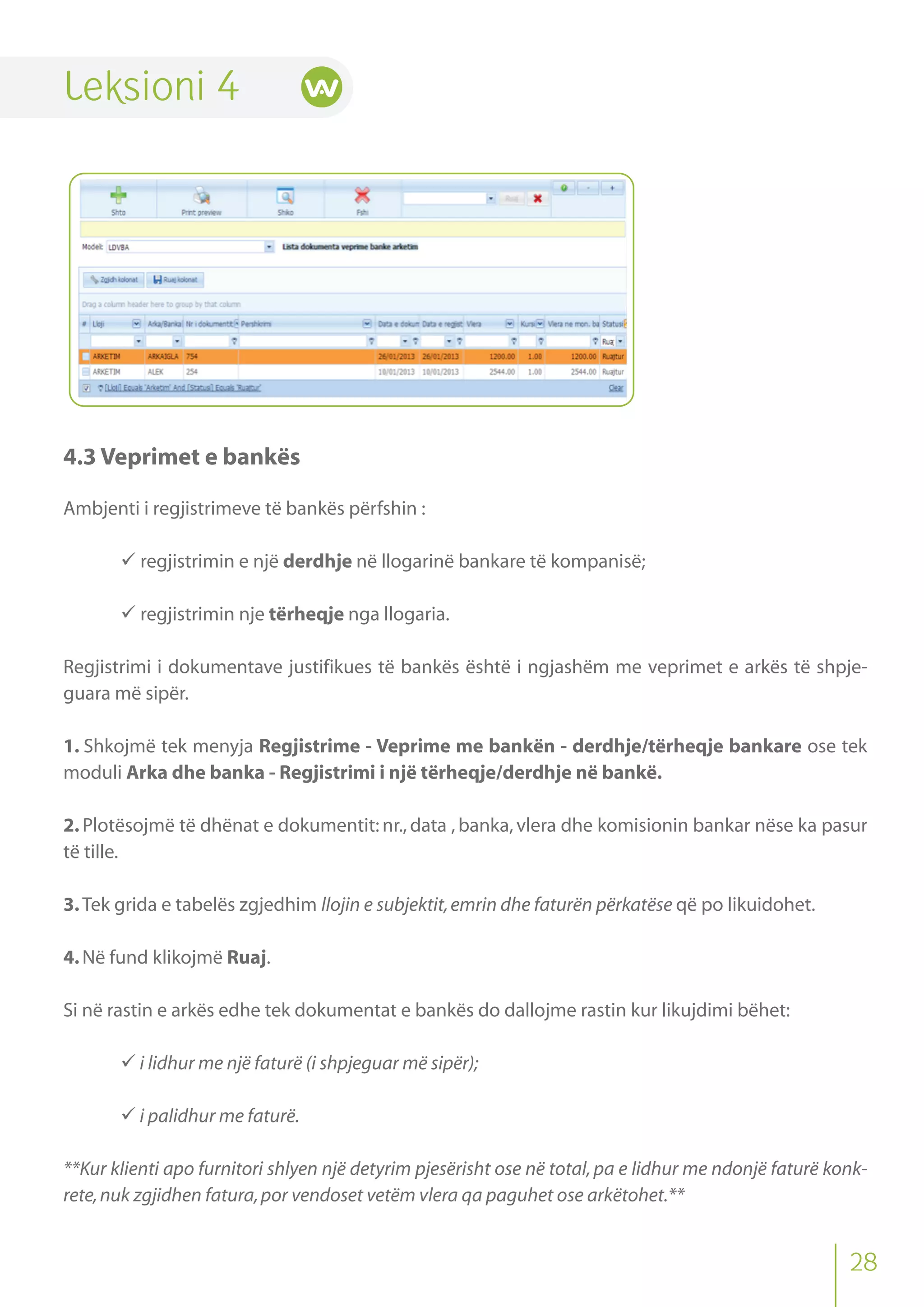 Manual trajnimi ALPHA WEB BUSINESS | PDF