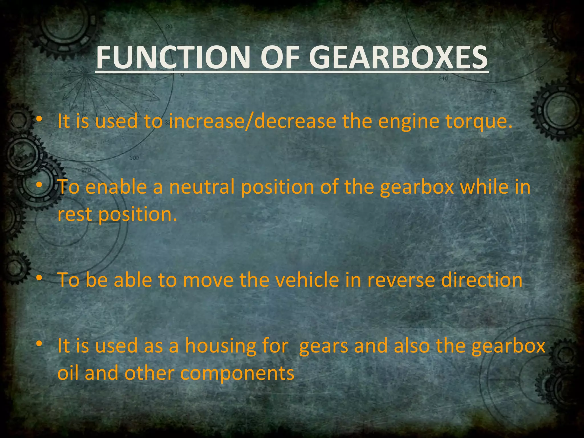 Manual transmission final | PPT