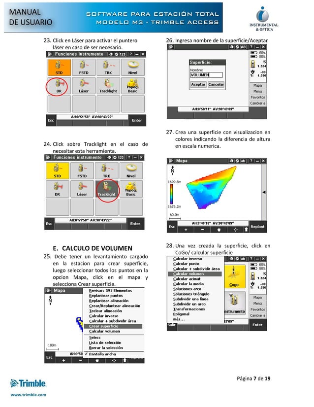 Manual trimble access s3 | PDF