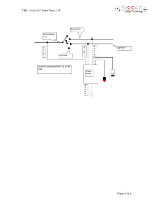 Manual turbo timer guía para su instalación | PDF