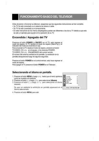 Manual tv LG rp 21 fe85g | PDF
