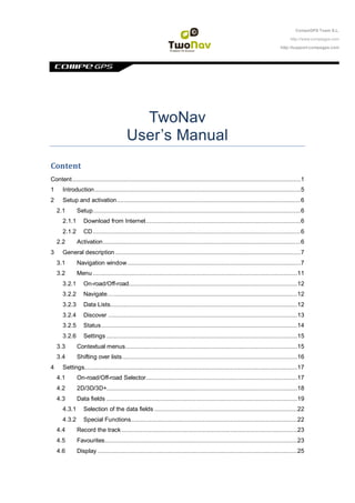 Manual two nav_pocket_en-1 | PDF
