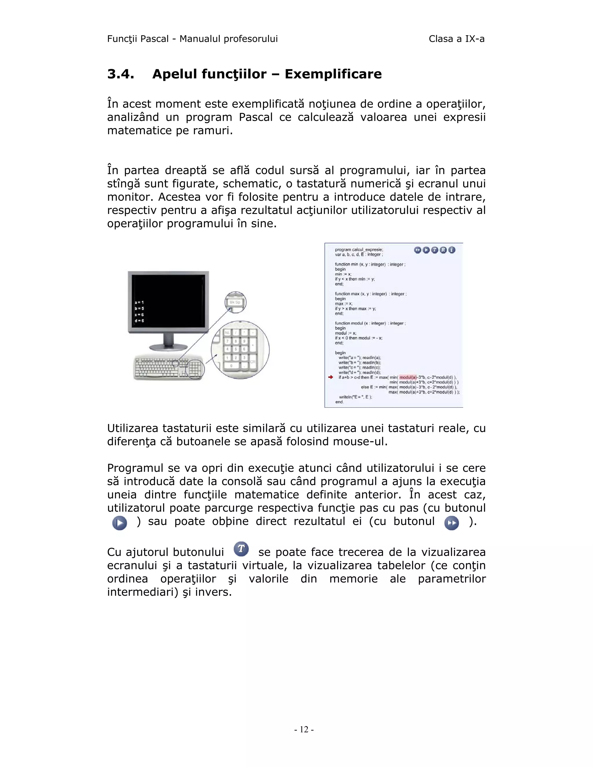 Manualul profesorului | PDF