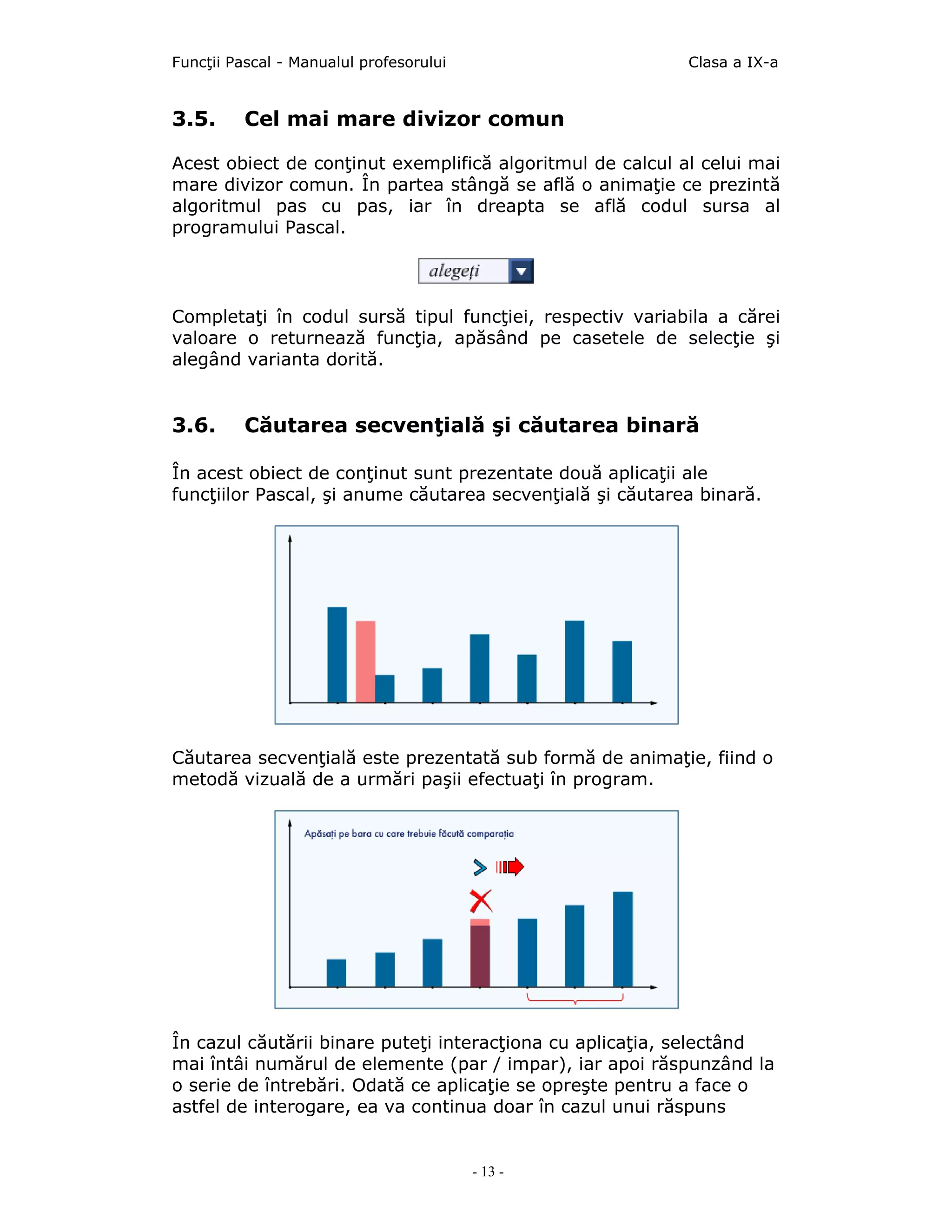 Manualul profesorului | PDF