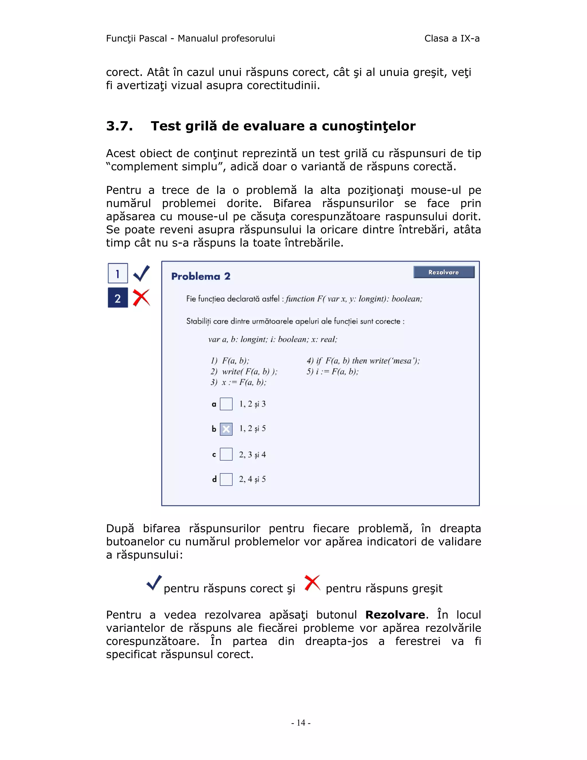 Manualul profesorului | PDF