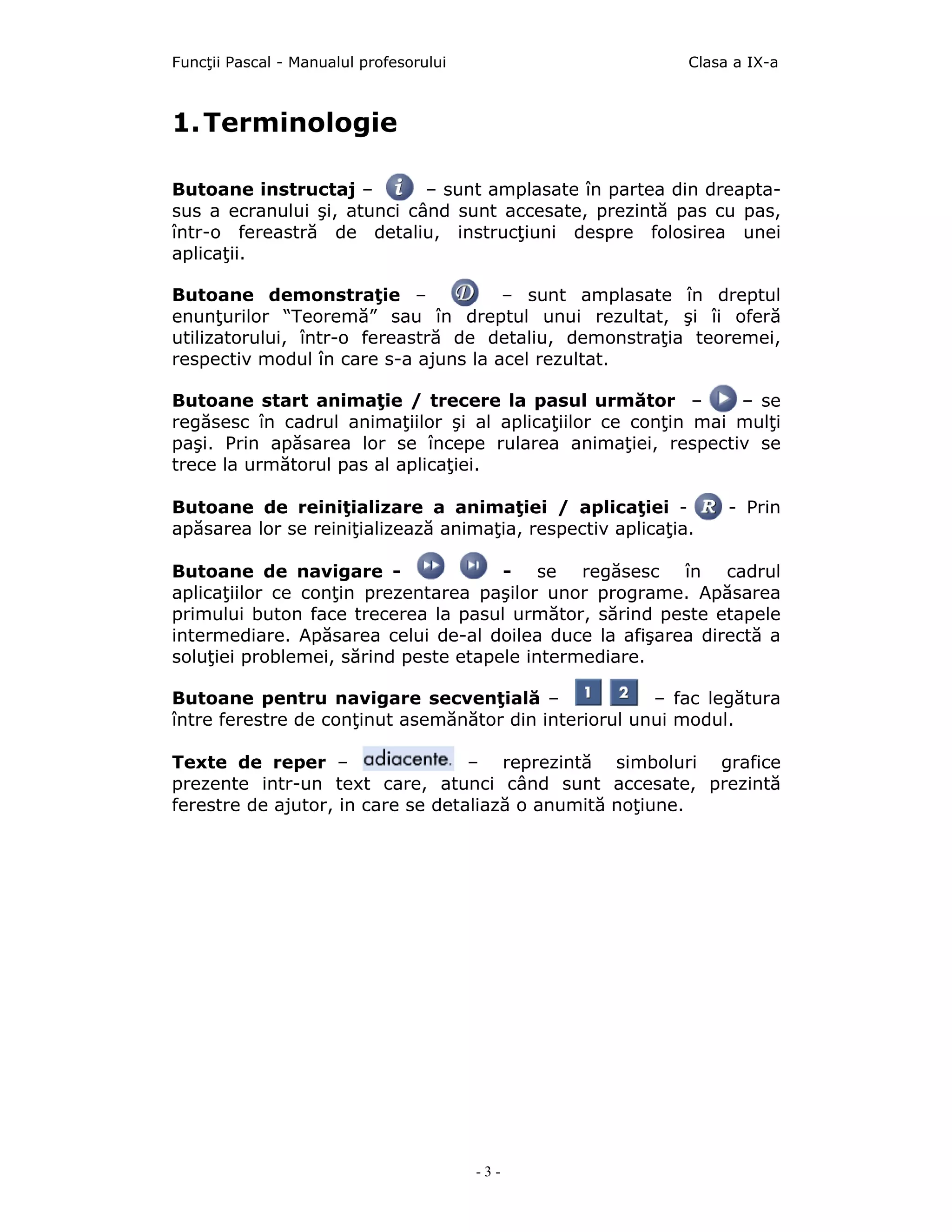 Manualul profesorului | PDF