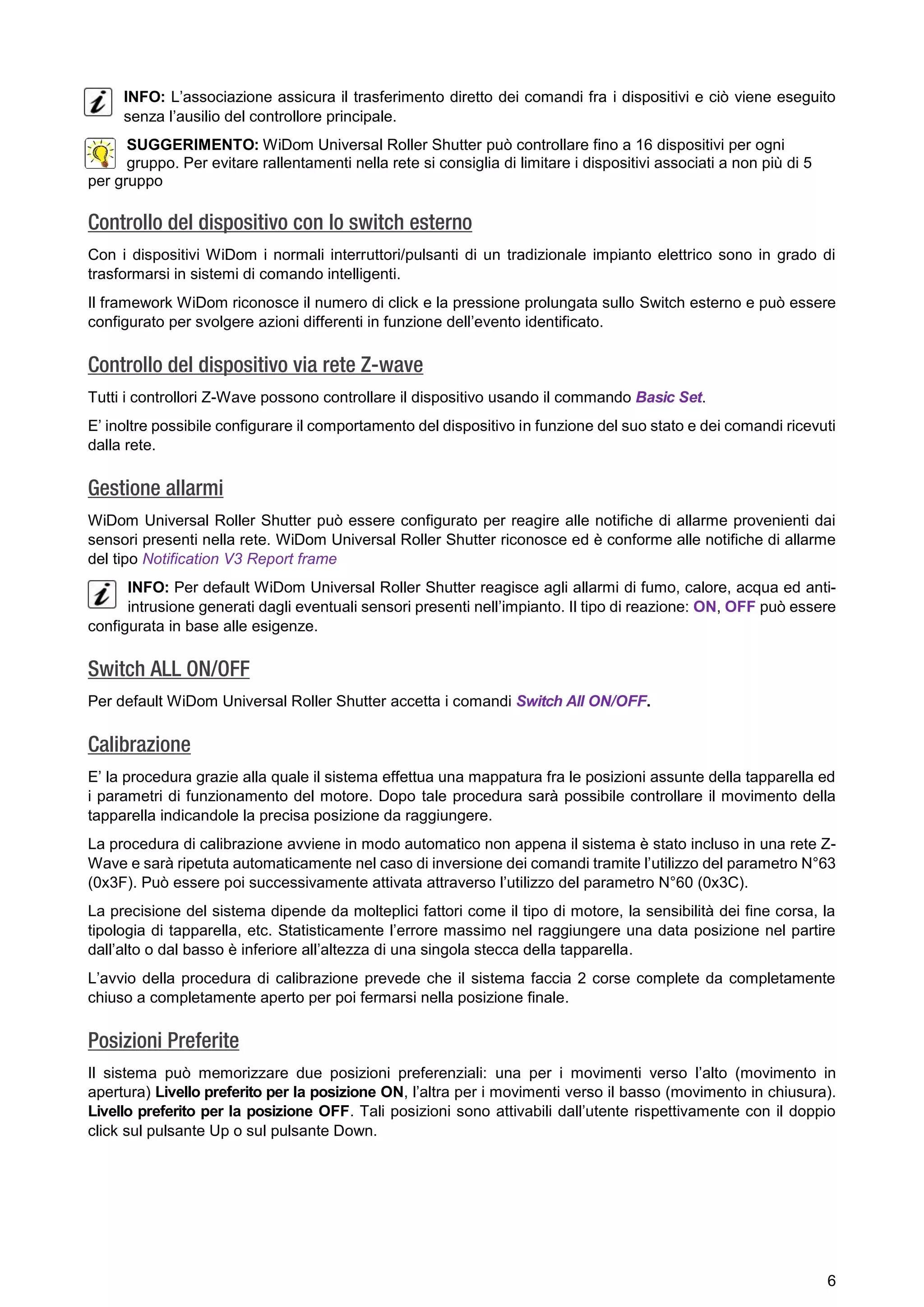 Manual universal roller shutter widom-ita | PDF