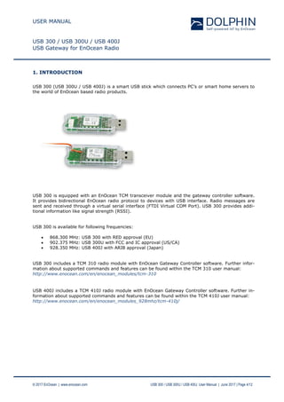 Manual usb en ocean vitec | PDF