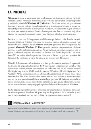 Manual users el escritorio de windows xp | PDF