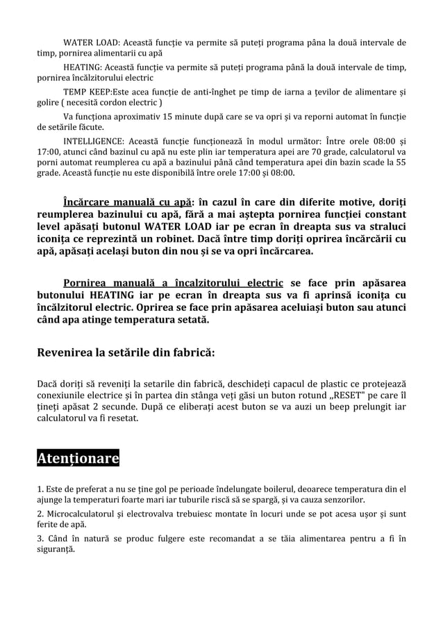 Manual utilizare ecotis | PDF