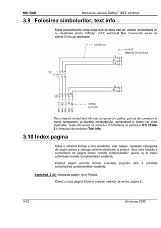Manual utilizare scheme electrice | PDF
