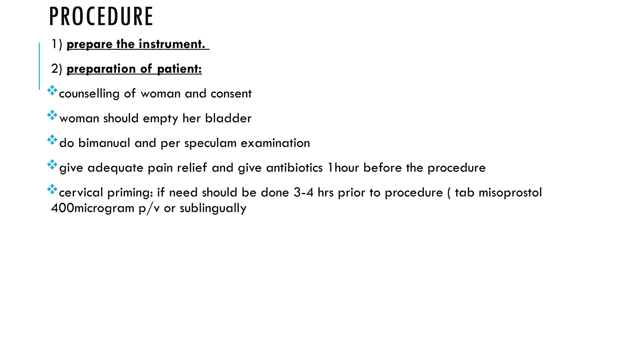 Manual vaccum aspiration, surgical technique | PPTX