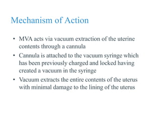 Manual Vacuum Aspiration (MVA) for Uterine Aspiration.pptx