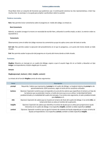 Manual visual basic 6.0 | DOC
