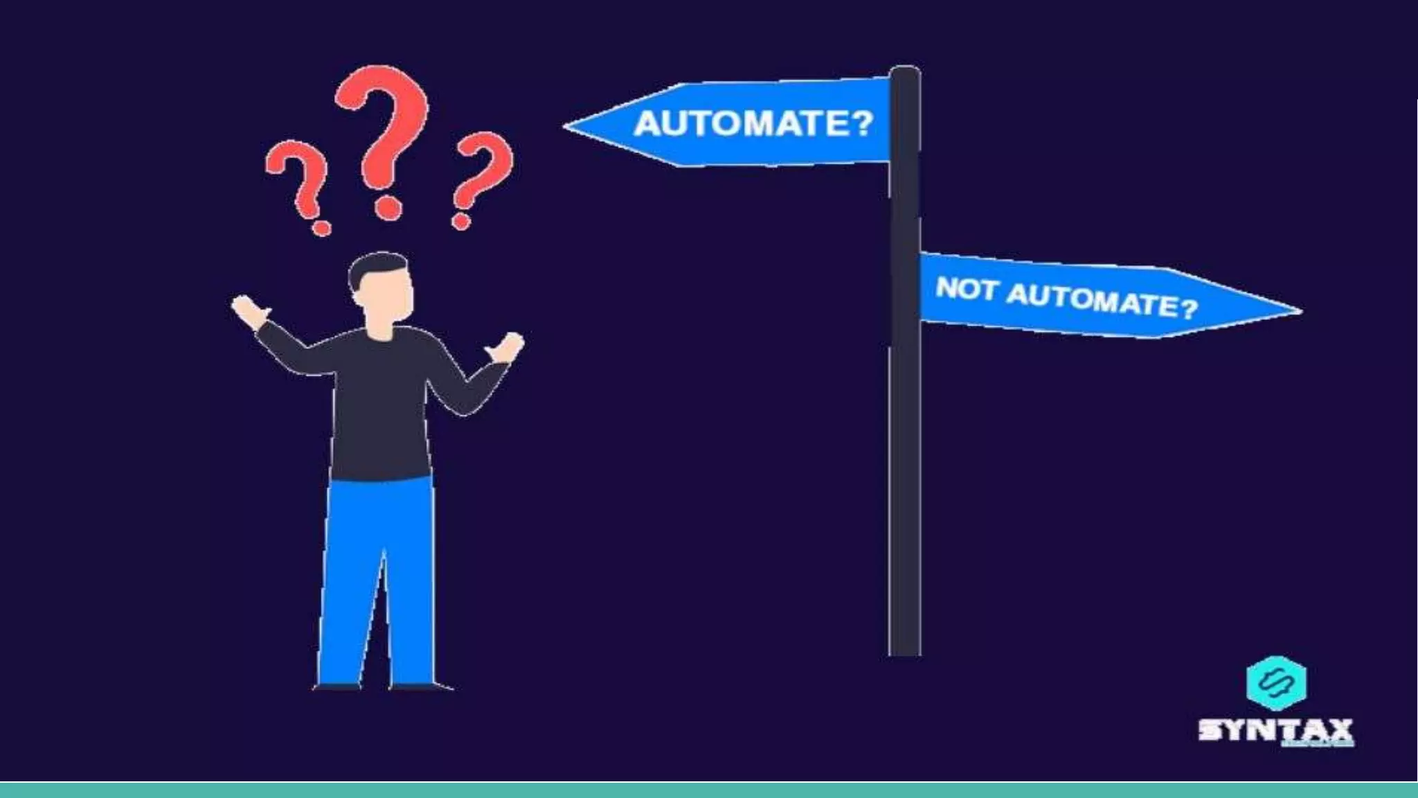 Manual vs. Automation Testing | Syntax Technologies | PPT Manual vs. Automation Testing | Syntax Technologies | PPT