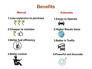 Manual vs automatic | PPTX