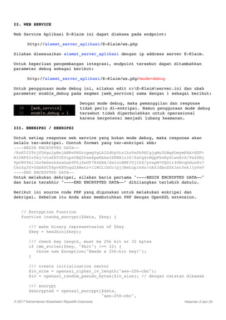 Web Service E-Klaim INA-CBG | PDF