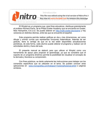 Manual winplot | PDF