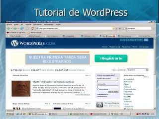 Manual wordpress | PPT