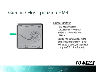 Manual k PM3 & PM4 monitoru - Concept2 | PPT