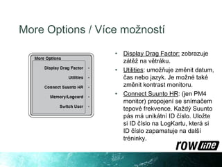 Manual k PM3 & PM4 monitoru - Concept2 | PPT