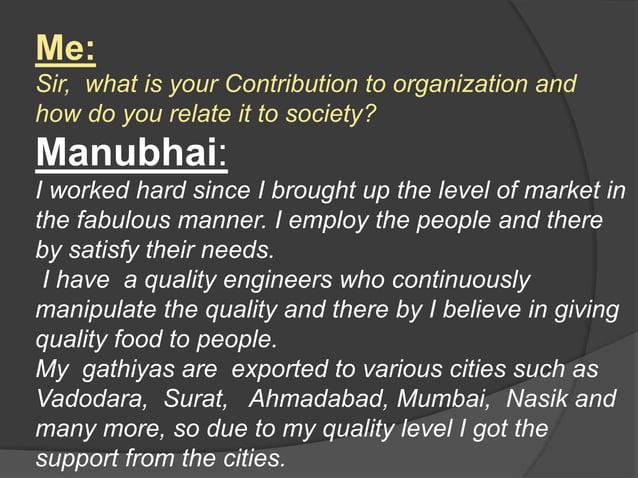 Manubhai gathiyawala | PPT
