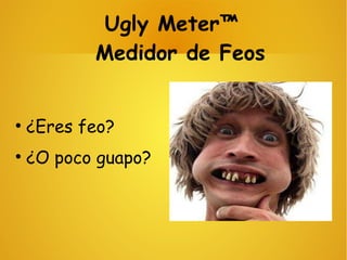 Manu & Bruno "Ugly meter" | PDF