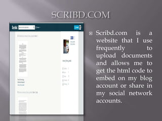 Manuel antonio flores parada e-portfolio | PPT