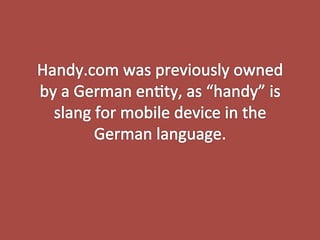 Name Recognition is for Chumps by Manuel Bornia | PPT