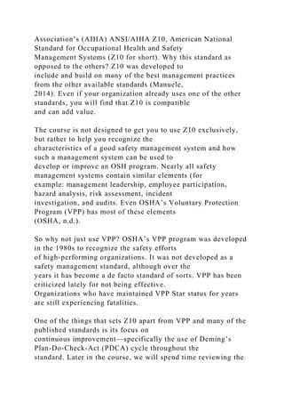 Manuele, Fred A.. Advanced Safety Management Focusing on Z10.docx