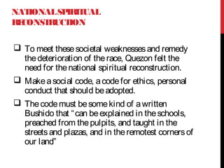 Manuel quezon philosophy | PPT